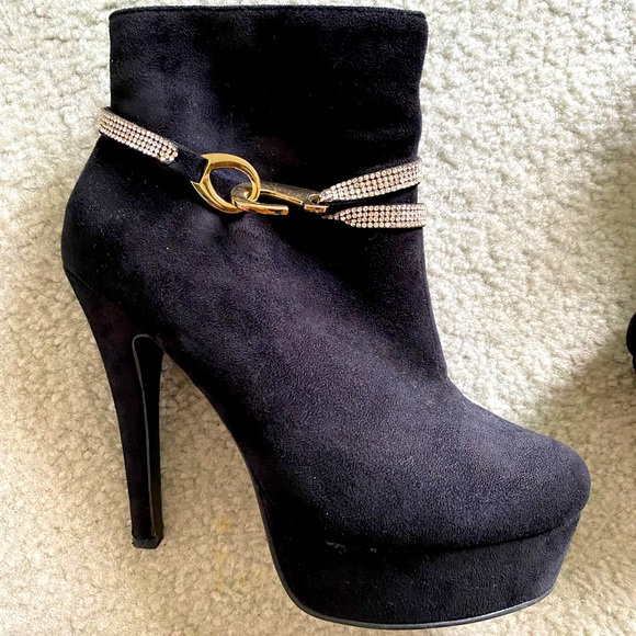 Shoes | Platform Booties Gently Used Size 8 | Poshmark